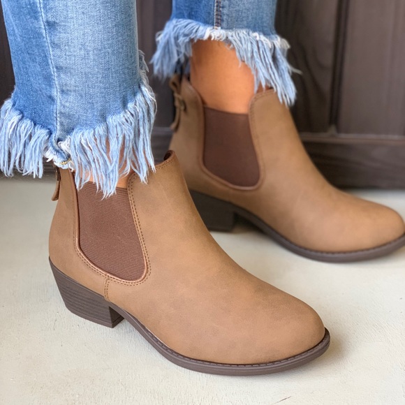Boutique | Shoes | Morgan Rust Distressed Chelsea Western Boot | Poshmark